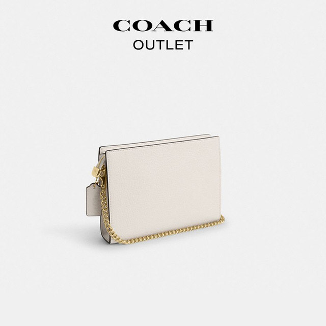 COACH Outlet Women's Slim Crossbody Bag Leather High-end Design Mini
