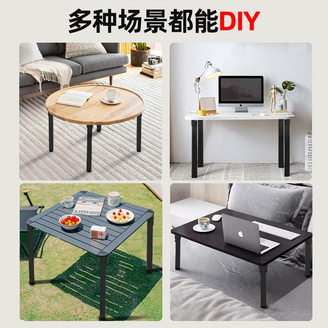 Large table leg bracket table support frame wooden table leg ...