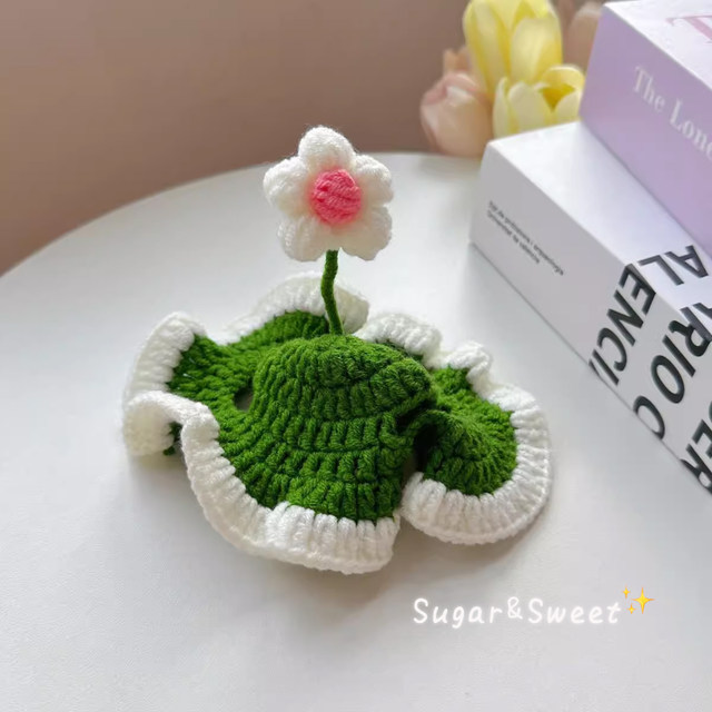 Pet Cat Hat Springfield Flower Cute Cat Headband Dog Headwear Handmade ...