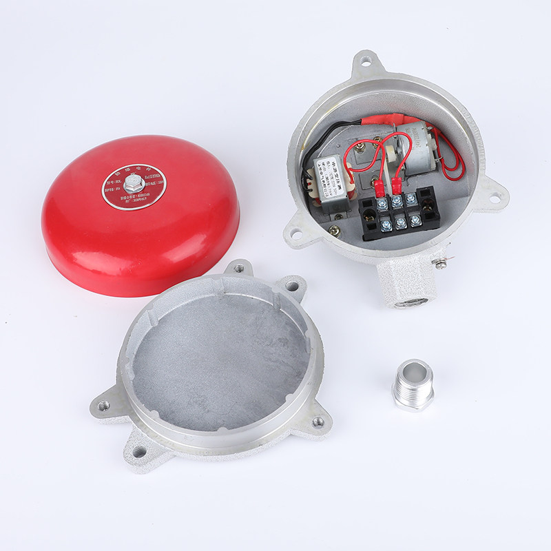 Explosion-Proof Fire Alarm Bell - 24/220V BDL-125 - Red & White