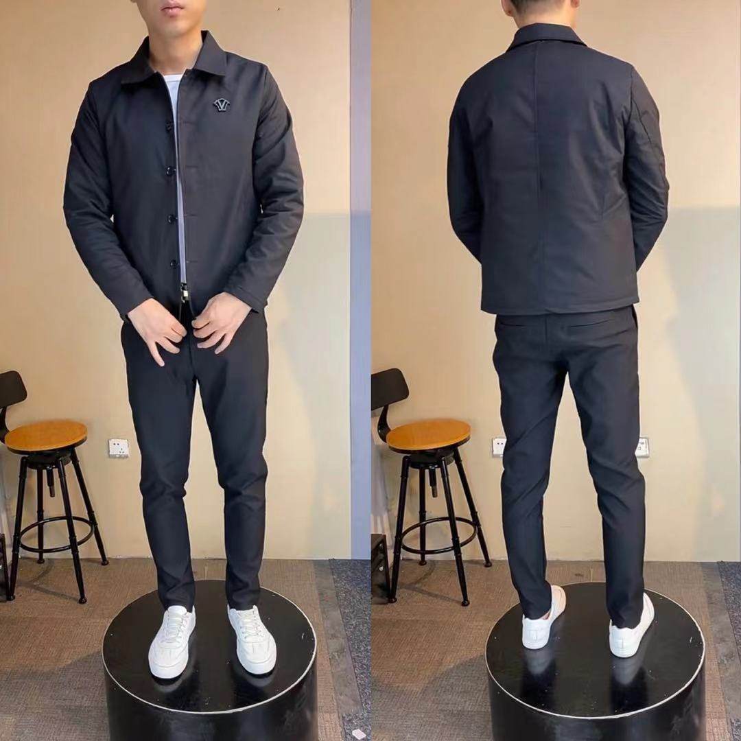 7071 new autumn and winter European men's casual jackets, trendy ...