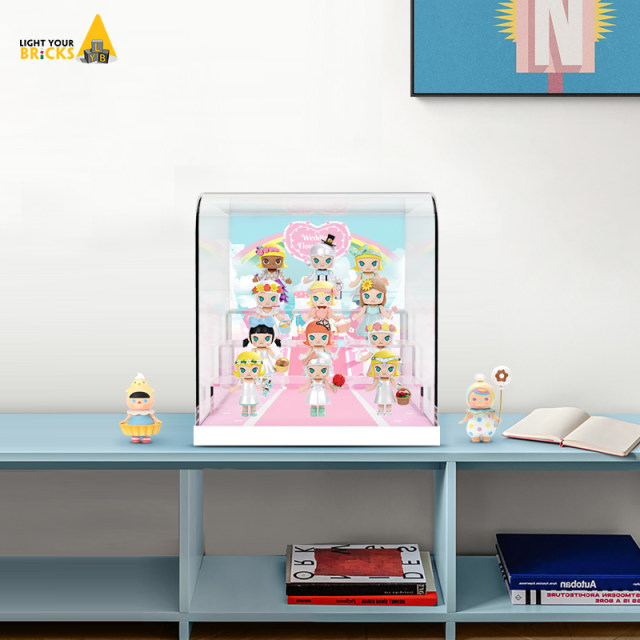 popmart Bubble Mart Storage Blind Box Display Box Jungle Castle Theme ...