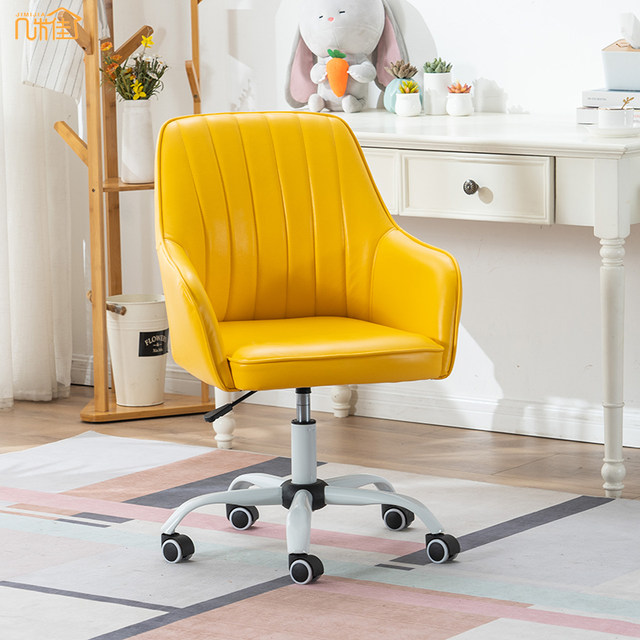 Nordic computer chair rotating lift home study dormitory chair ...