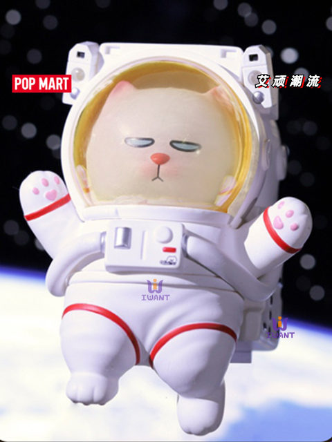 Popmart Bubble Mart vivicat lazy helmet series blind box surrounding ...