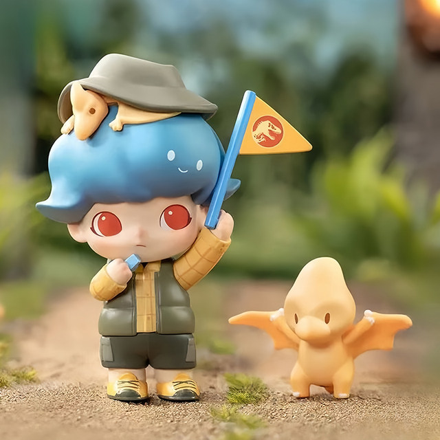 POPMART DIMOO Jurassic World Series Figures Blind Box Toys Trendy ...