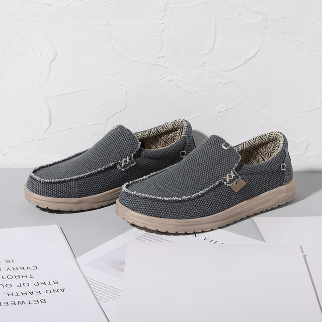 Heydude spring and summer new men's casual shoes Mikkabraided ...