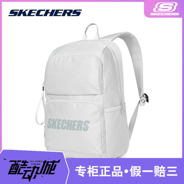 Skechers Skechers backpack men and women travel large-capacity moon ...