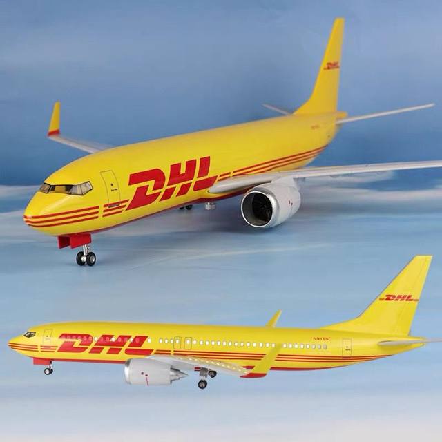 Aircraft model DHL Sinotrans DHL Air Cargo Boeing 737 simulation ...
