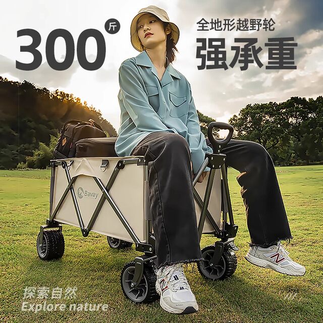 Bavay/Beihuan Outdoor Camping Cart F01 Children's Reclining Picnic Car ...