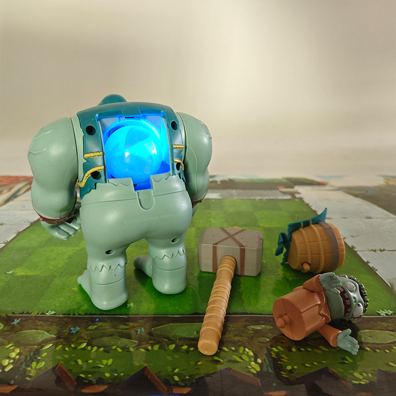 New Plants vs. Zombies Toy Dark Giant Zombie Glows and Ejects Imps for ...