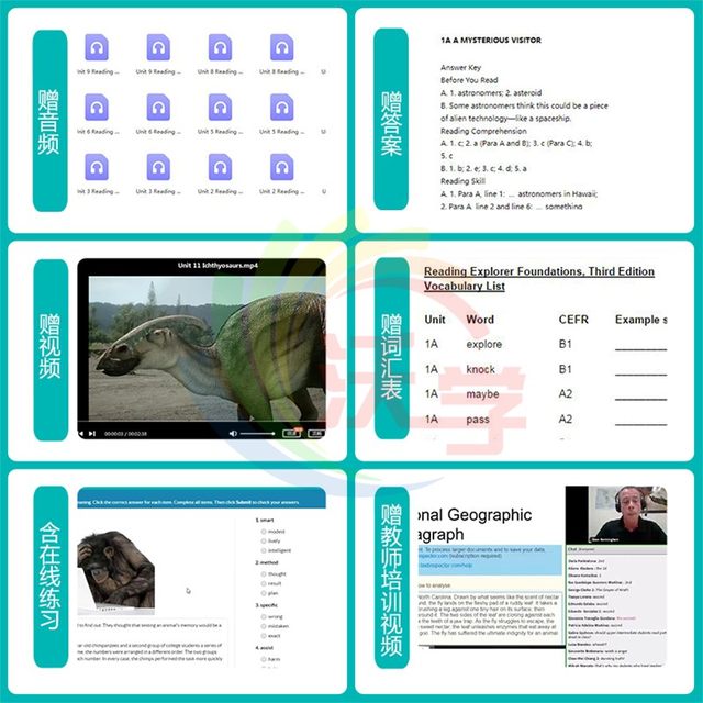 The new version of Reading Explorer third edition National Geographic ...