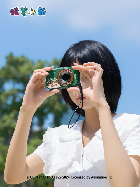 Crayon Shin-chan children's camera high-definition pixel camera video ...