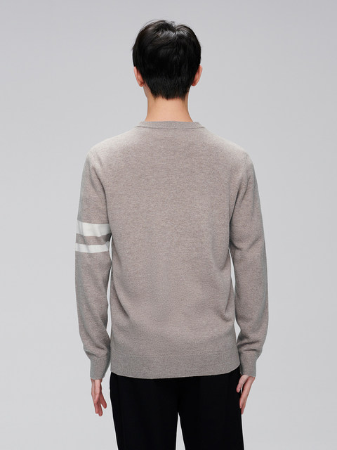 HLA/Heilan's long-sleeved sweater autumn and winter round neck slim ...