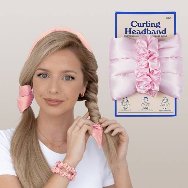 Upgraded Curling Tool Lazy Curling Iron Big Waves Sleep Sponge Wire ...