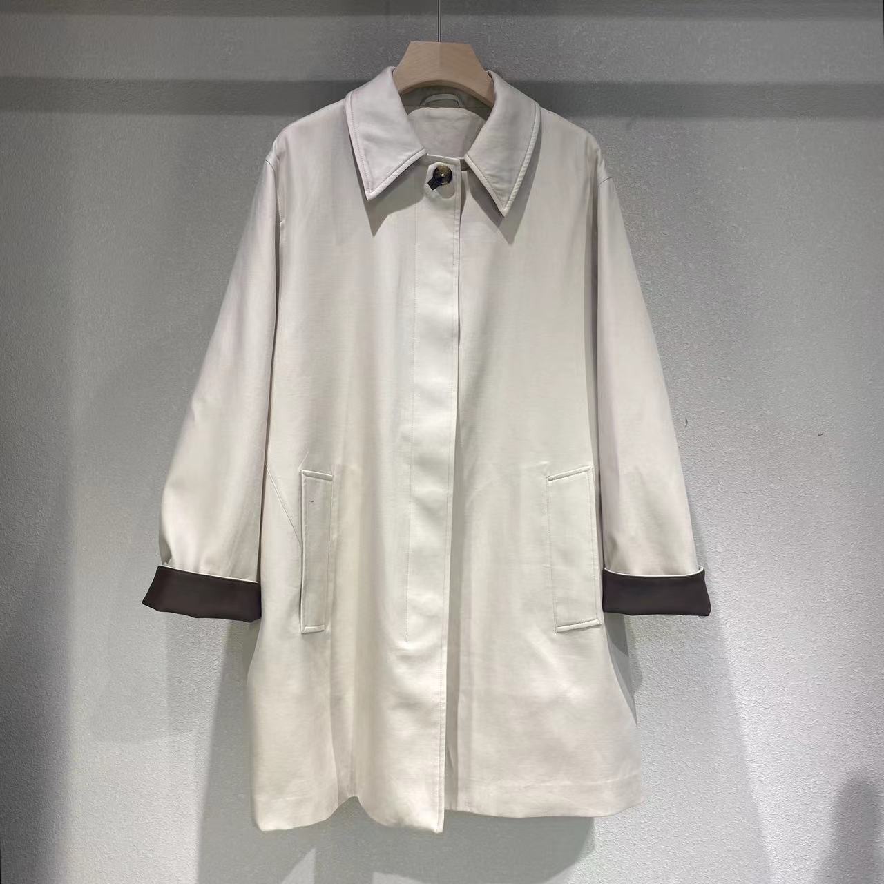 LP old money style mid-length windbreaker CF-23-606