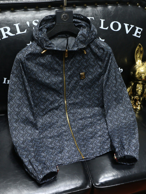 European station trendy brand thin sunscreen jacket men's summer slim ...