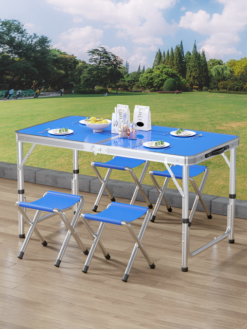 Folding table Outdoor Night Market stalls boost, foldable tabletable ...
