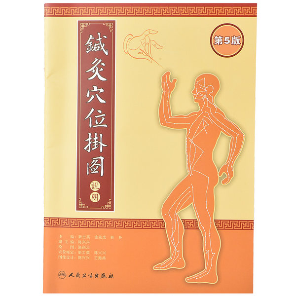 Acupuncture point large authentic 3 high-definition map wall chart ...