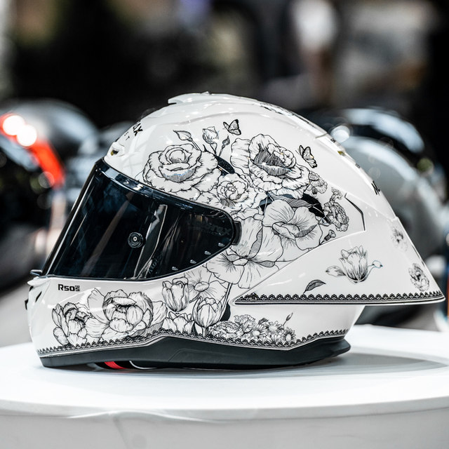 rsmorax r50spro helmet women's motorcycle big tail motorcycle full-face ...