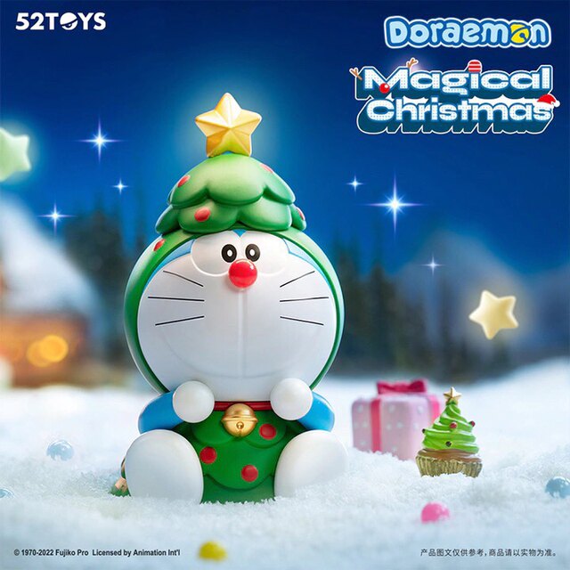 Doraemon Wonderful Christmas Series Blind Box Trendy Toy Doll Desktop ...