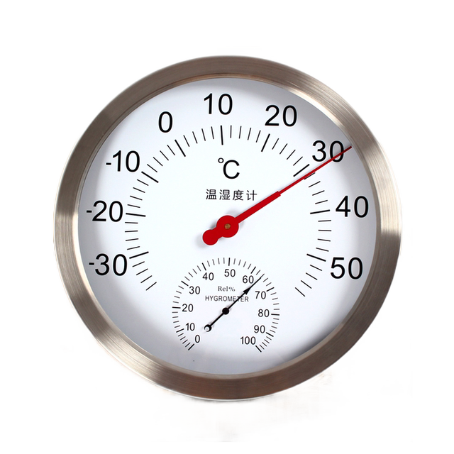Sanyin oversized dial 30CM thermometer indoor household high-precision ...