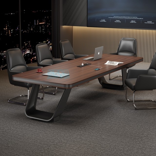Conference table, long table, large conference room, table and chair ...