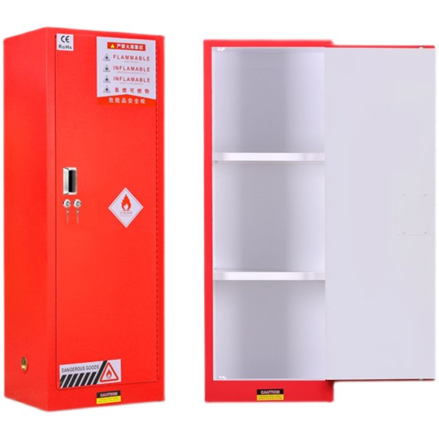 Corrosion-resistant PP lined explosion-proof cabinet for flammable ...