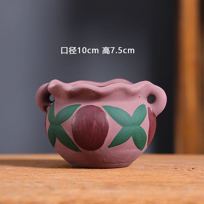 Small Mediterranean succulent flowerpots special clearance household ...