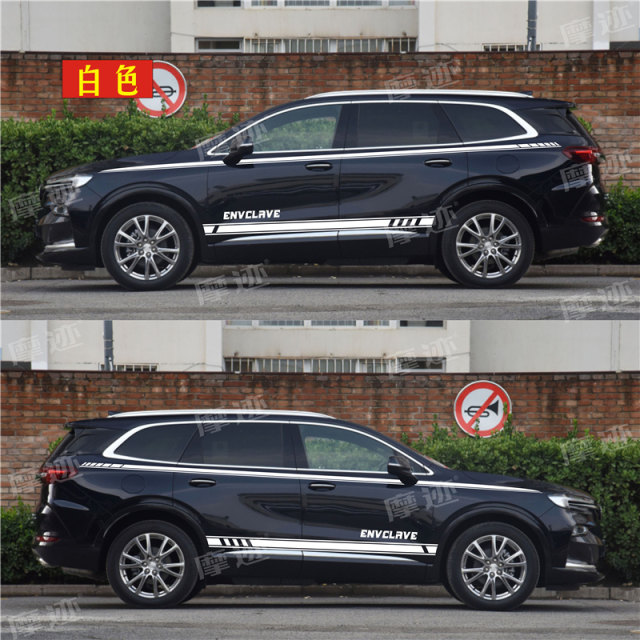 Suitable for Buick Encore flag car stickers, personalized body ...