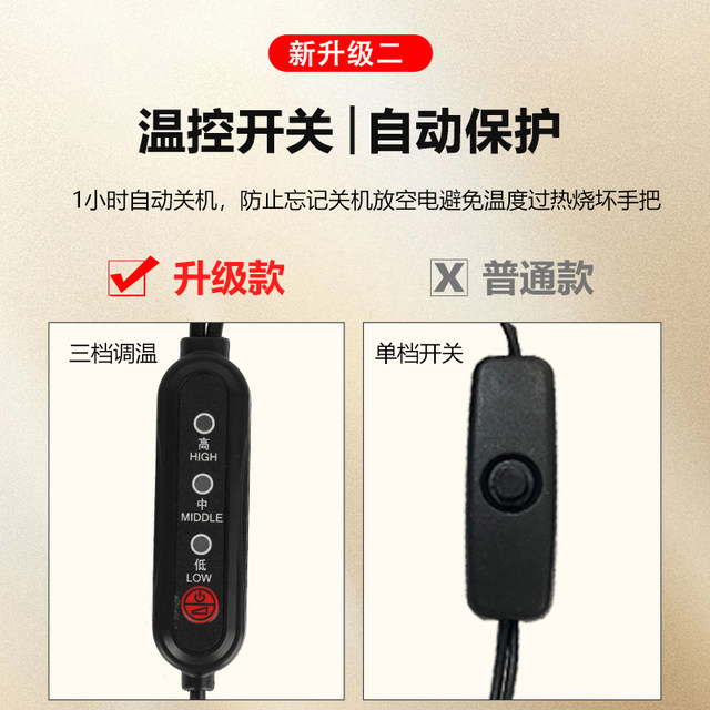 Electric vehicle electric heating hand holds the set of takeaway rider ...