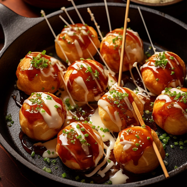 Aibiya frozen octopus balls Japanese-style takoyaki Okonomiyaki semi ...