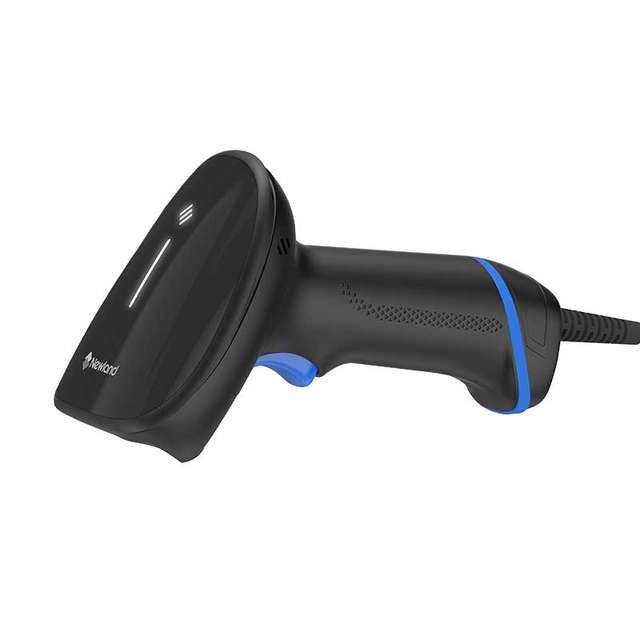 New Mainland Scanning Gun NLS-HR2000 Barcode QR Code Wired Wireless ...