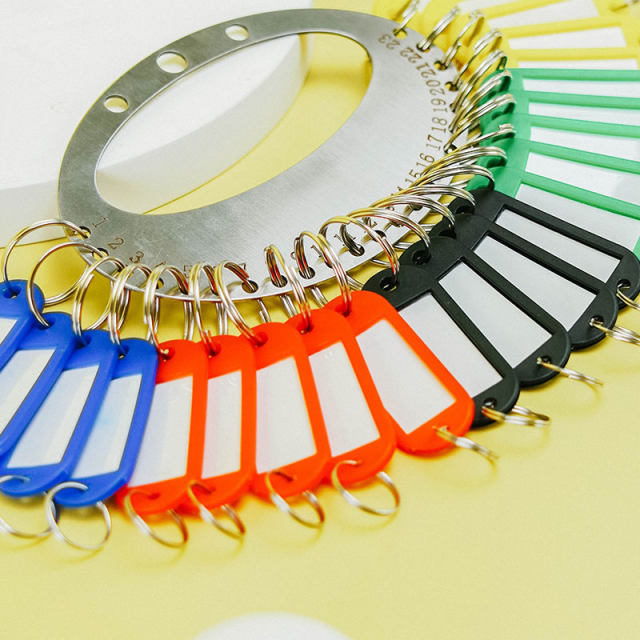 Key disc disc stainless steel key ring ring storage management artifact ...