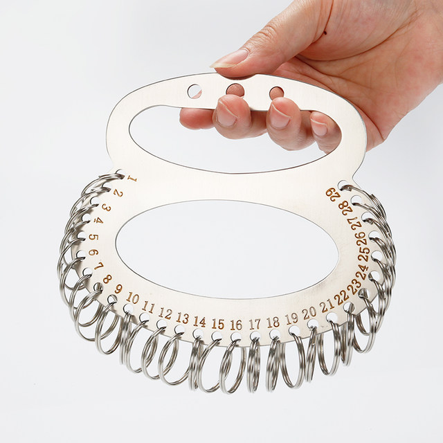 Key disc disc stainless steel key ring ring storage management artifact ...