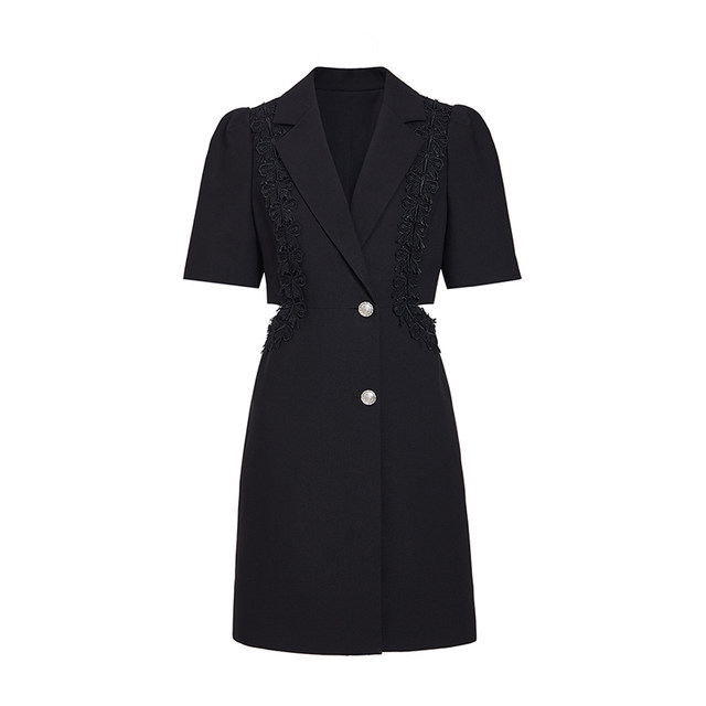 Chen Fenwan joint series Ou Shili suit skirt short-sleeved dress 2023 ...