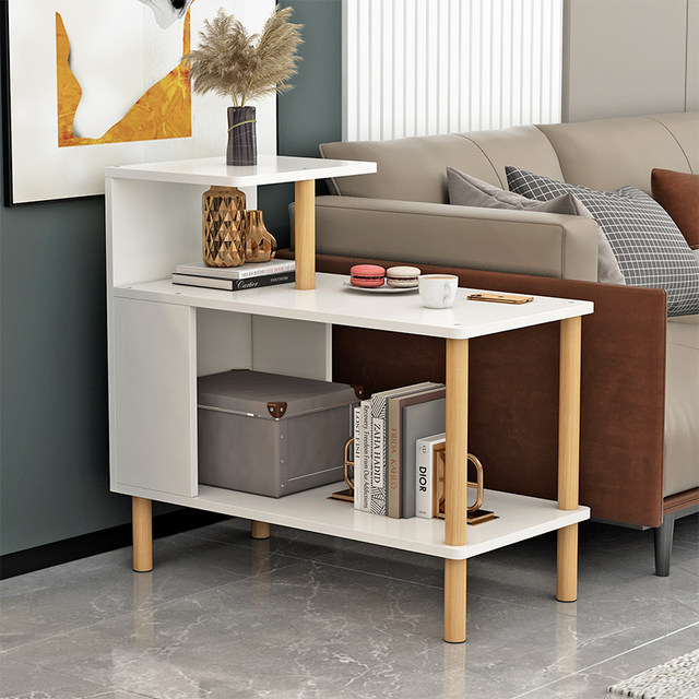 Simple side table coffee table household small square table multi ...
