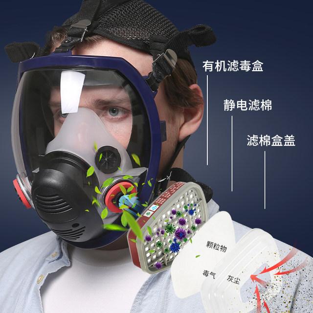 Gas mask full face mask spray paint special mask dust and poison ...