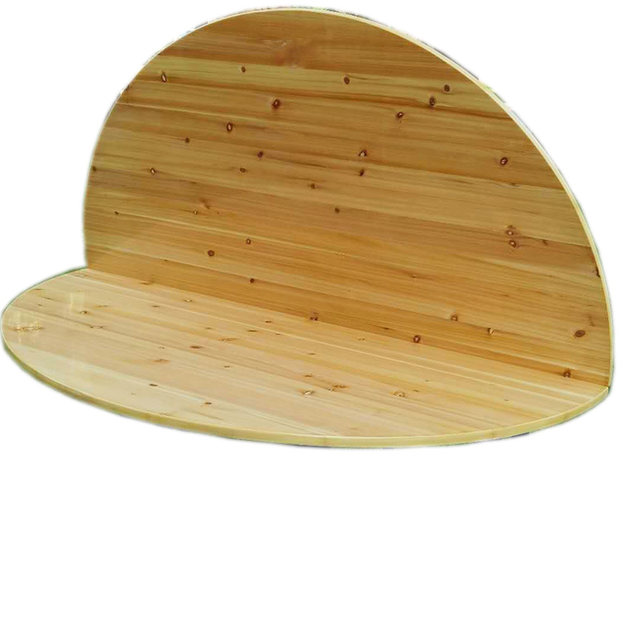 Folding round table dining table Household 2 meters 2.2 meters round ...