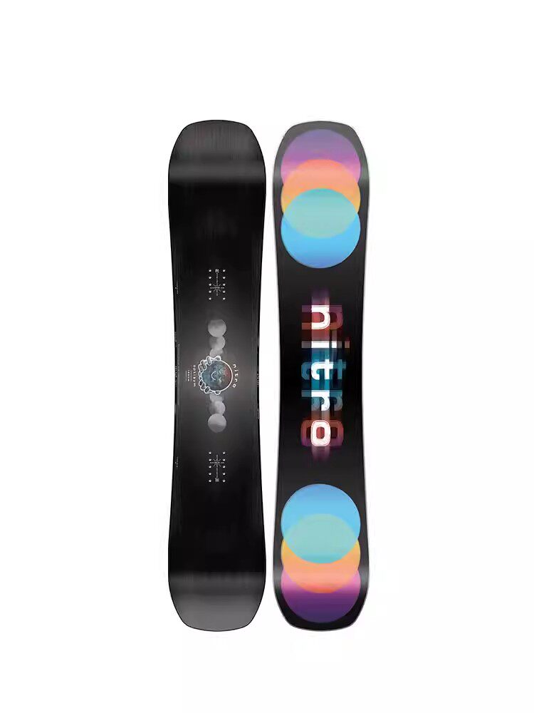 Nitro Optisym Rainbow Snowboard 2223 - Men's Park Veneer