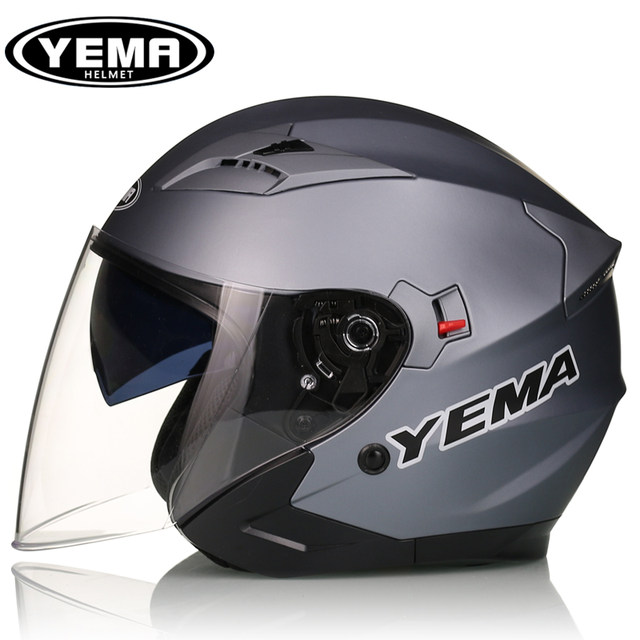 Mustang helmet 3C electric motorcycle half helmet four-season double ...