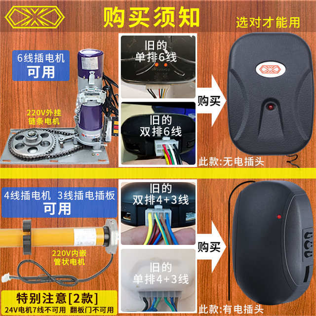 Garage roller shutter electric gate control receiver box remote control ...