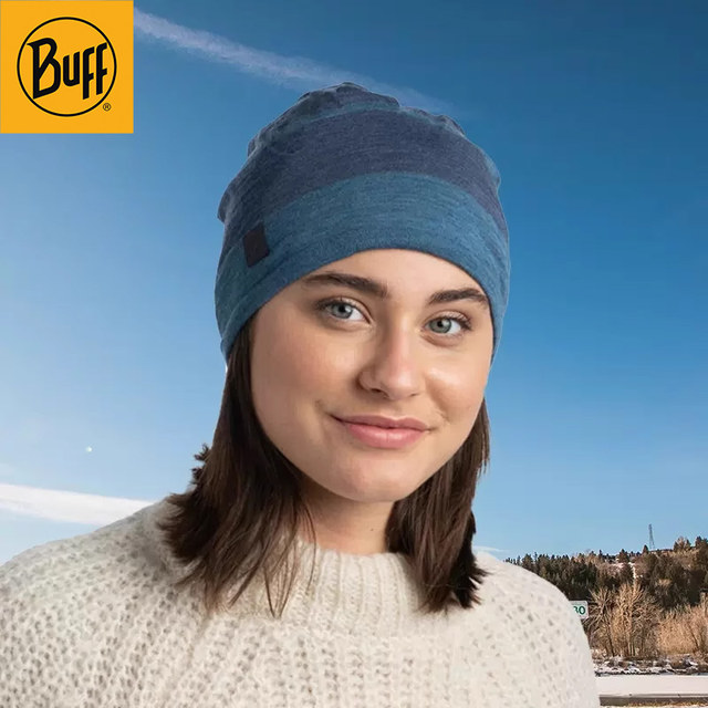 BUFF Meru Nu Wool Hat Autumn and Winter Outdoor Warm Windsted Wind and ...