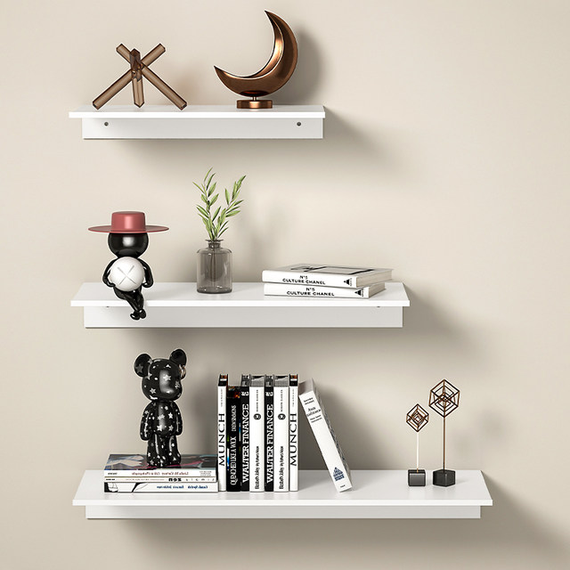 Shelf without punching, living room wall decoration, wall hanging ...