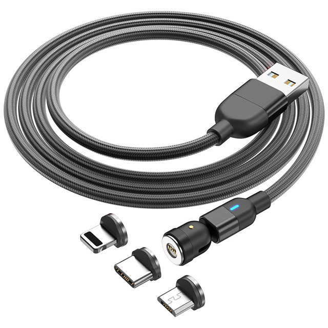 Original mobile game five-contact magnetic data cable 540-degree ...