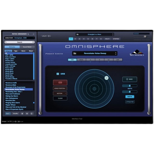 Four giant sound sources Keyscape/Omnisphere/StylusRMX/Trilian piano ...