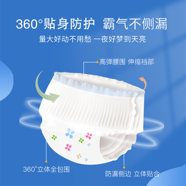 Free and safe full sleep pull-up pants sanitary napkin for women during ...