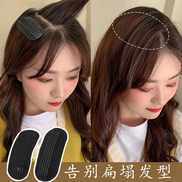 Korean hairpin to raise the top of the head, fluffy artifact on the ...