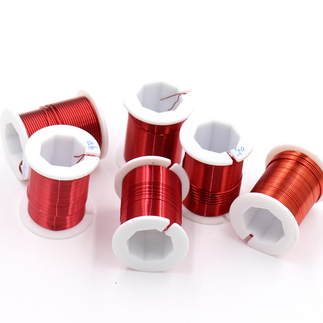 Pure copper enameled colored thin copper wire diy handmade suona reed ...