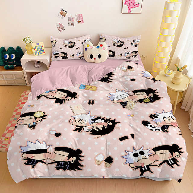 Anime curse back to the whole cotton bed supplies of pure cotton ...