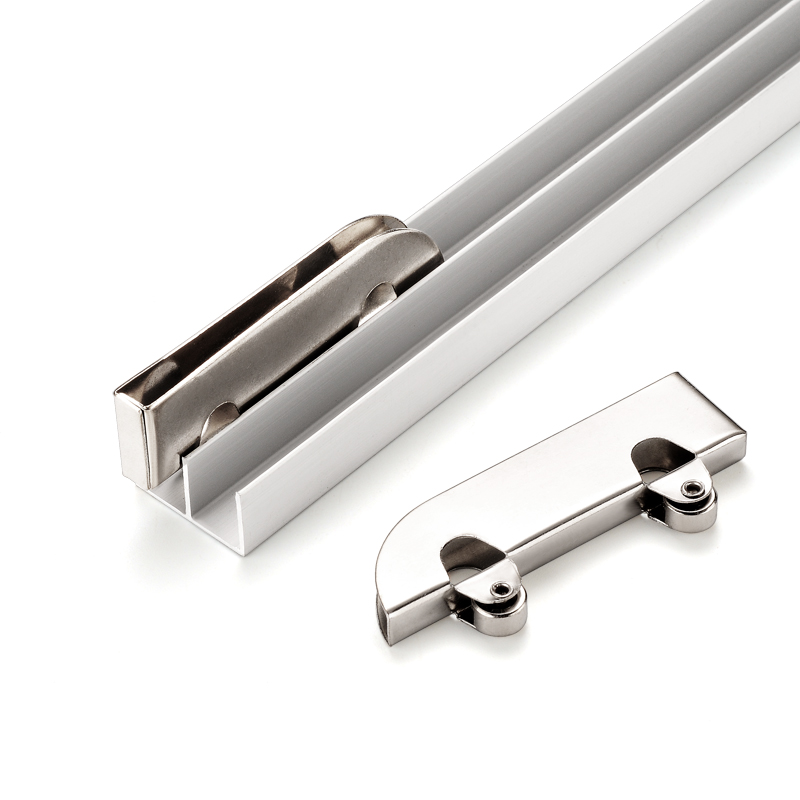 50cm Sliding Cabinet Door Track - 5mm Glass Bottom Slide - Orilai